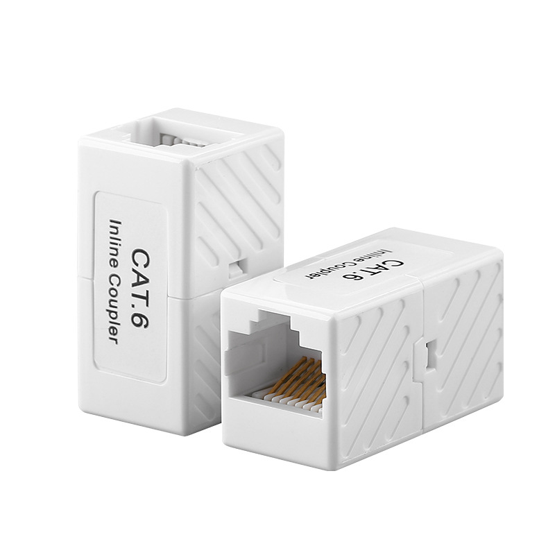 CAT5E/CAT6 RJ45 UTP Female In-line Coupler Unshield - Keystone Jacks ...