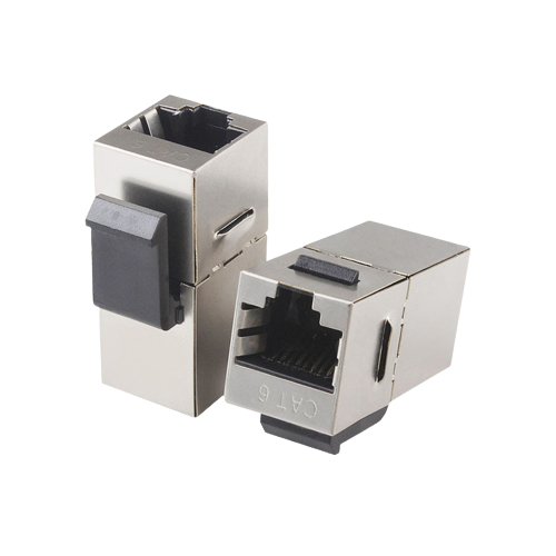 CAT6/CAT6A FTP Inline Coupler Shield - Keystone Jacks Manufacturer in China