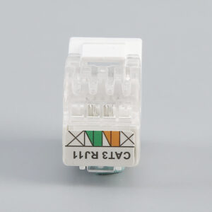 CAT3 RJ11 Telephone Keystone(Modular) Jack - Keystone Jacks ...