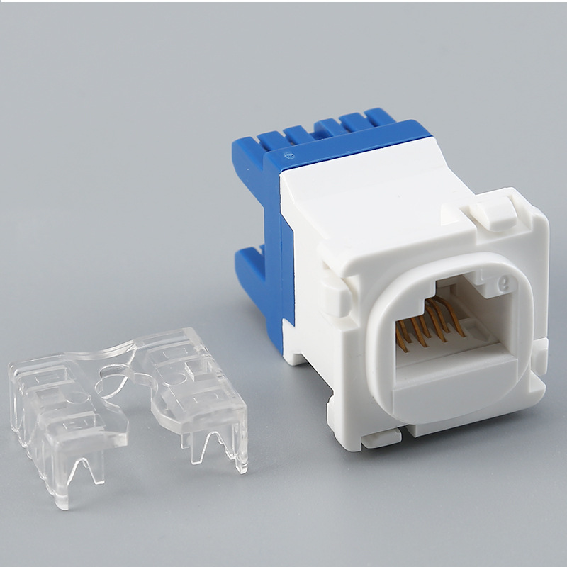 CAT6 UTP keystone Jack RJ45 8P8C 180° Unshield Round(Australian) Type ...