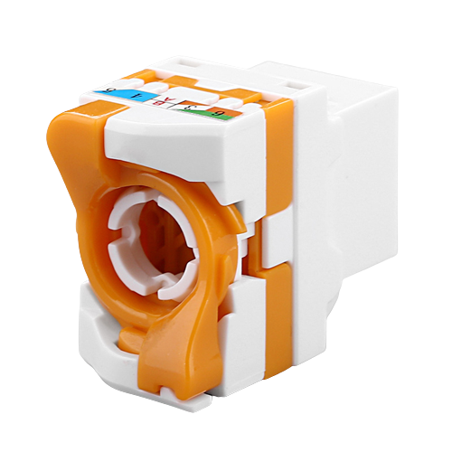 CAT6 UTP keystone Jack RJ45 8P8C 180° Unshield - Keystone Jacks ...