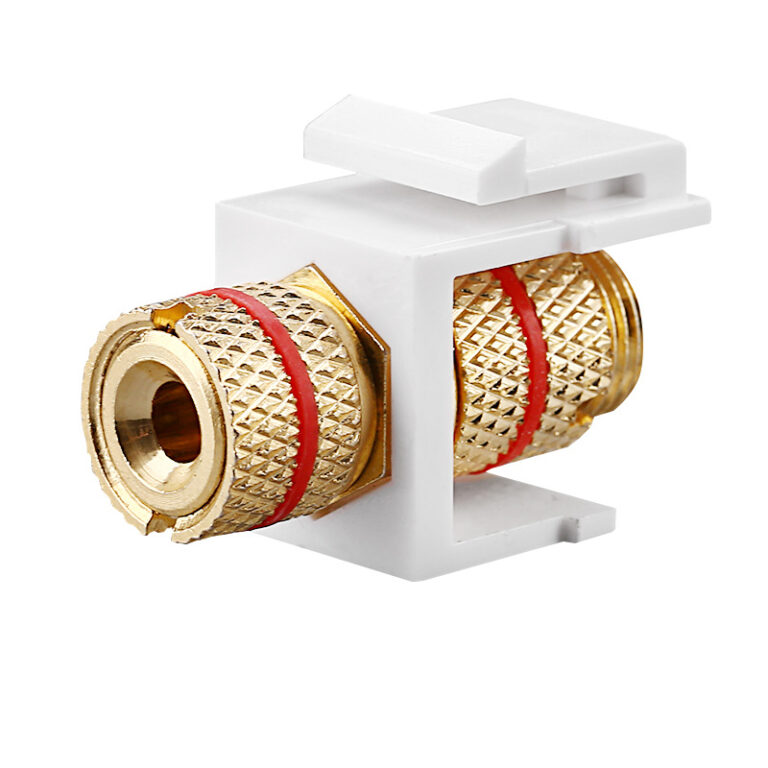 Banana Female Keystone Jack, Banana Plug Binding Post - Keystone Jacks ...